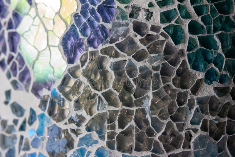 Random mosaic pattern stock photo. Image of chips, design - 10077006