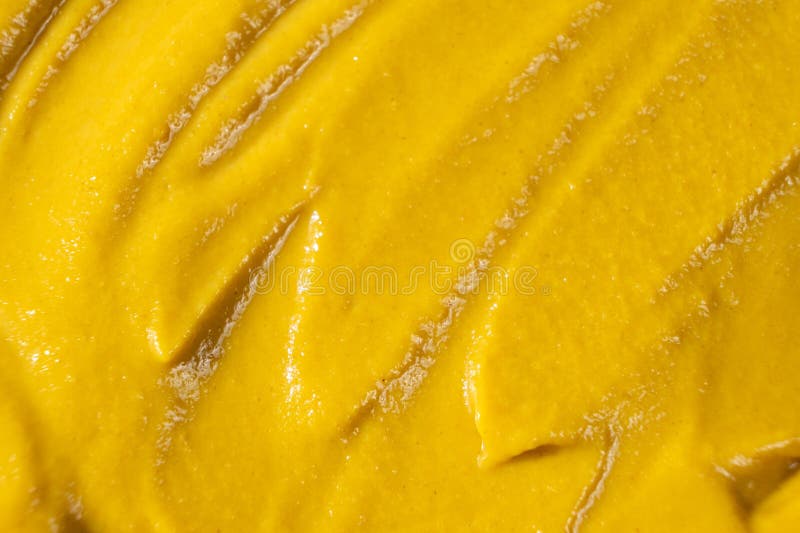 Macro Texture Mustard Sauce, Natural Traditional Spicy Mustard Sauce ...