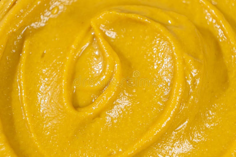 Macro Texture Mustard Sauce, Natural Traditional Spicy Mustard Sauce ...