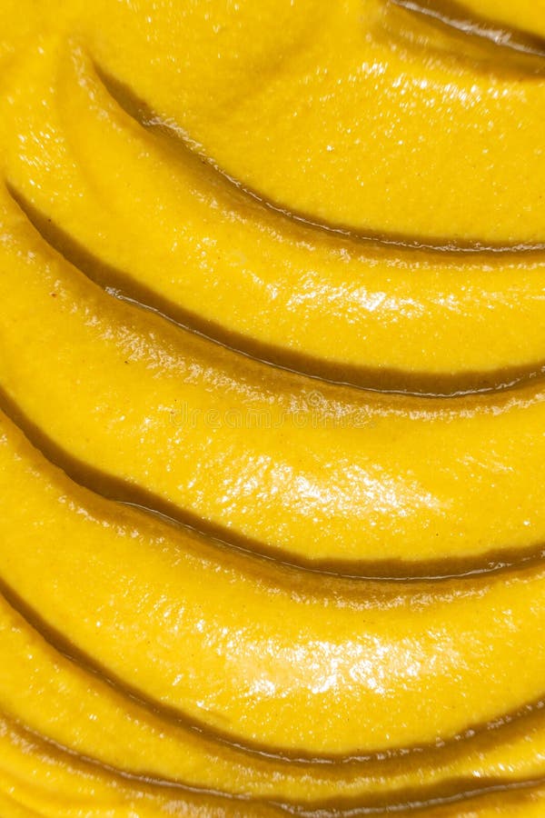 Macro Texture Mustard Sauce, Natural Traditional Spicy Mustard Sauce ...