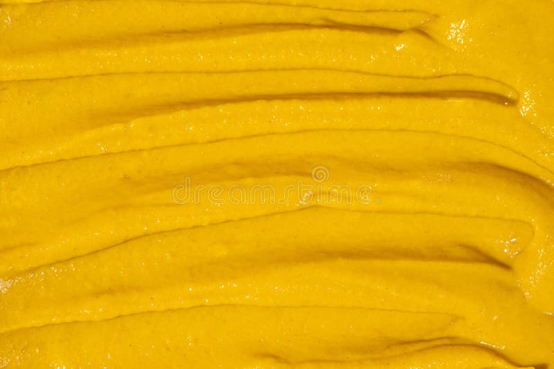 Macro Texture Mustard Sauce, Natural Traditional Spicy Mustard Sauce ...
