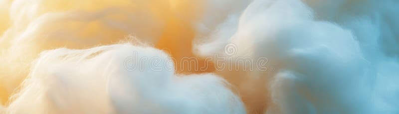 Macro Texture Showcasing Soft Cotton Fibers with a Bright Background ...