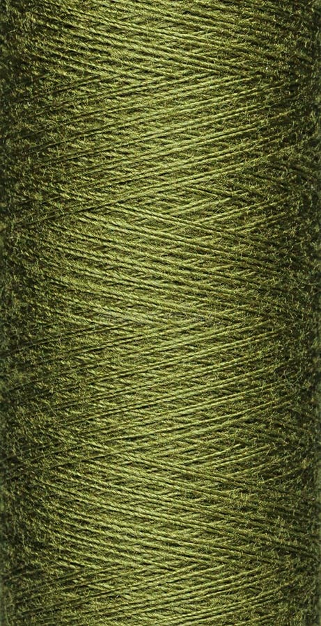 Macro Texture of a Skein of Green Sewing Thread Stock Image - Image of ...