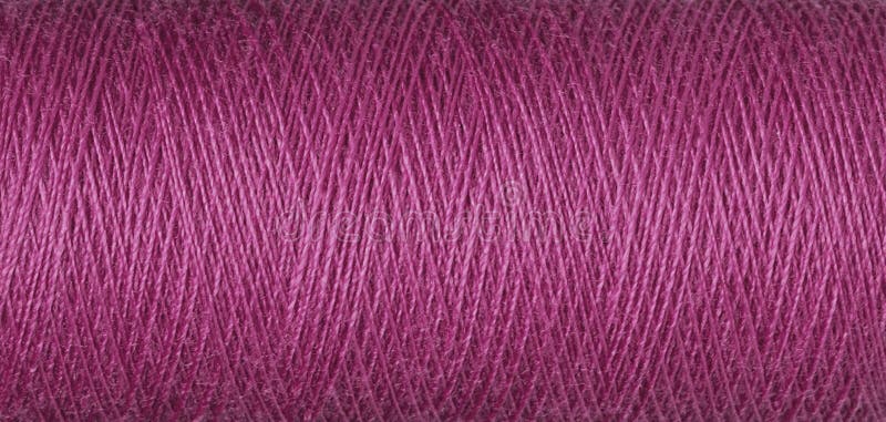 Macro Texture of a Skein of Pink Sewing Thread Stock Photo - Image of ...