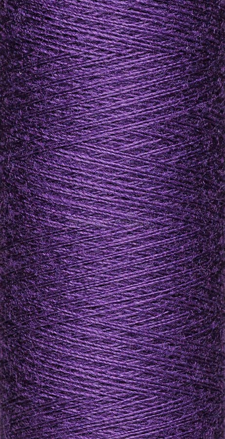 Macro Texture of a Skein of Purple Sewing Thread Stock Image - Image of ...