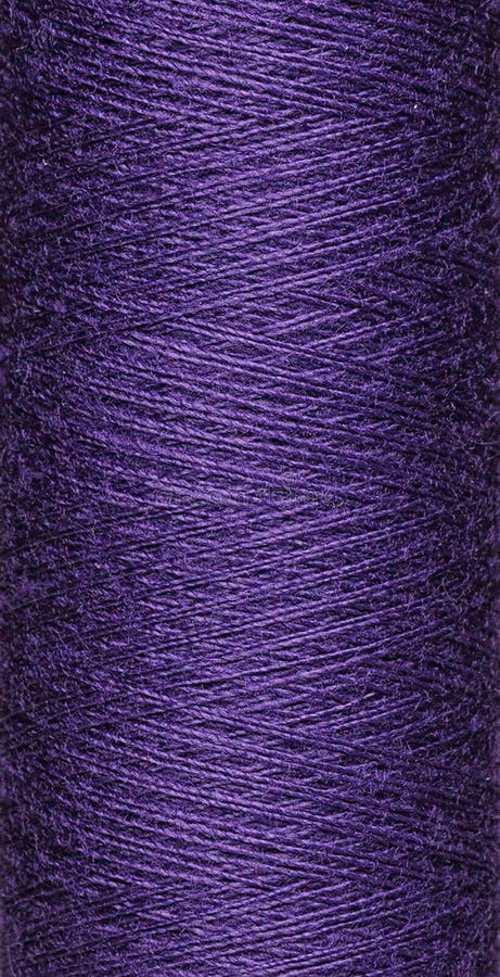 Macro Texture of a Skein of Purple Sewing Thread Stock Image - Image of ...