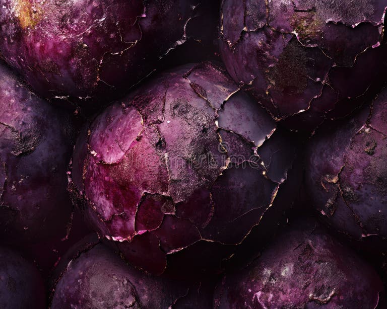 Detailed Macro Texture of Ripe Blueberry with Dense Bloom Layer Stock ...