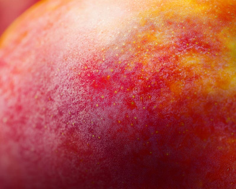 Ripe Mango with Smooth Skin Vivid Color Hyperrealistic Background Stock ...