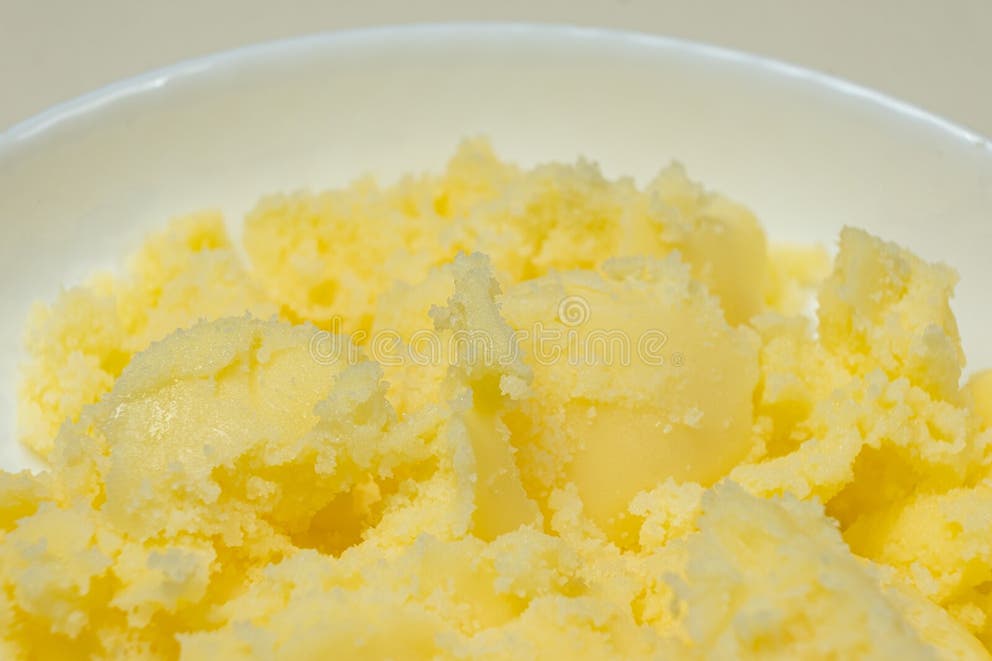 Macro Texture of Traditional Ghee Butter Stock Photo - Image of paleo ...