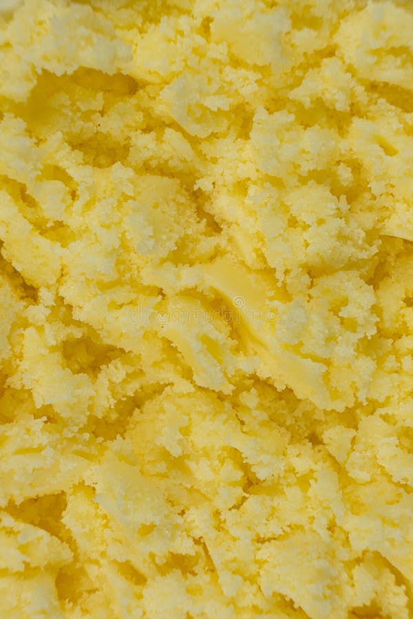 Macro Texture of Traditional Ghee Butter Top View Stock Photo - Image ...