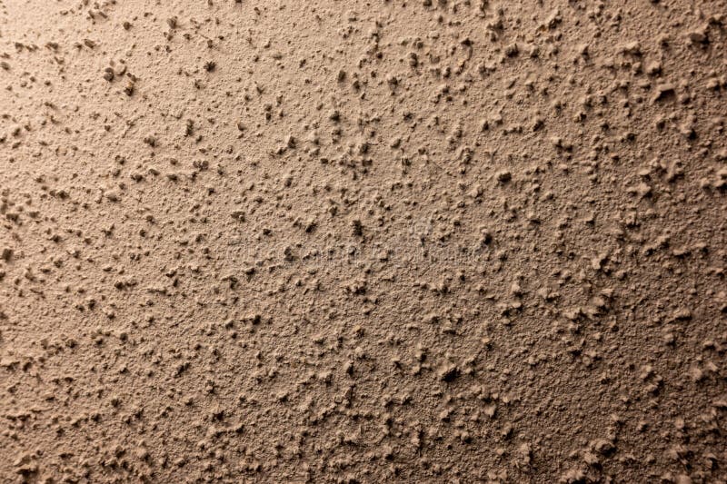 Macro Textured White Popcorn Ceiling in a 1980 S Residential Building ...