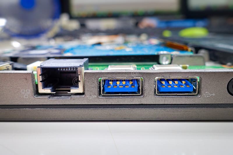 Macro of USB 3.0 stock image. Image of technology, circuit - 102526797