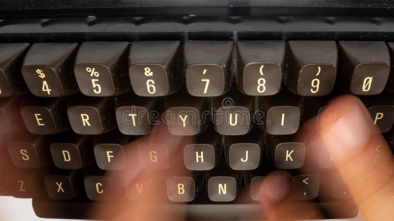 Macro Video of Vintage Keyboard Stock Footage - Video of laptop ...