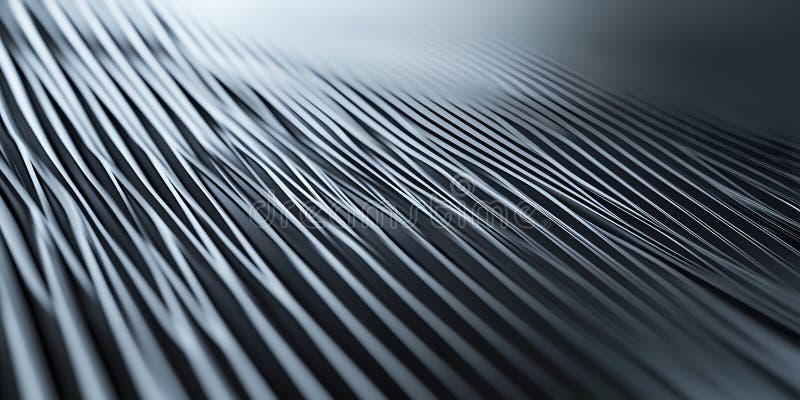 Macro View of Brushed Metallic Surface with Elegant Linear Patterns ...