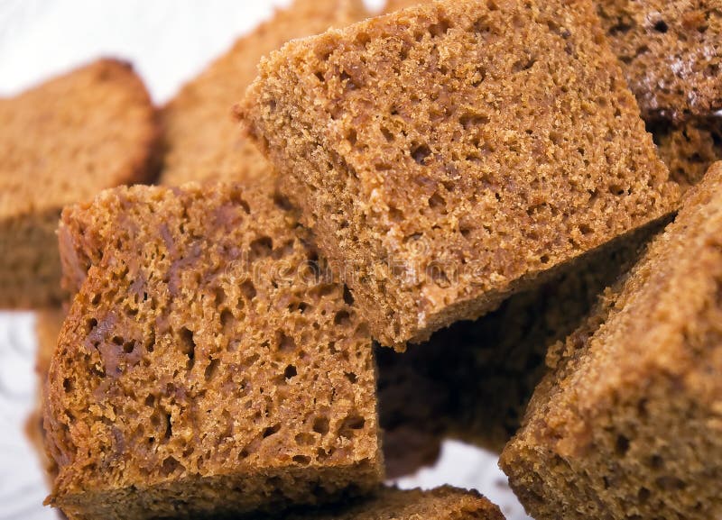 Macro view of cake pieces stock photo. Image of cake, piece - 7894388