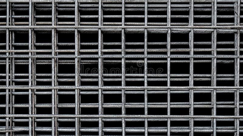 Macro View of Chain Link Fence at School. Stock Image - Image of chain ...