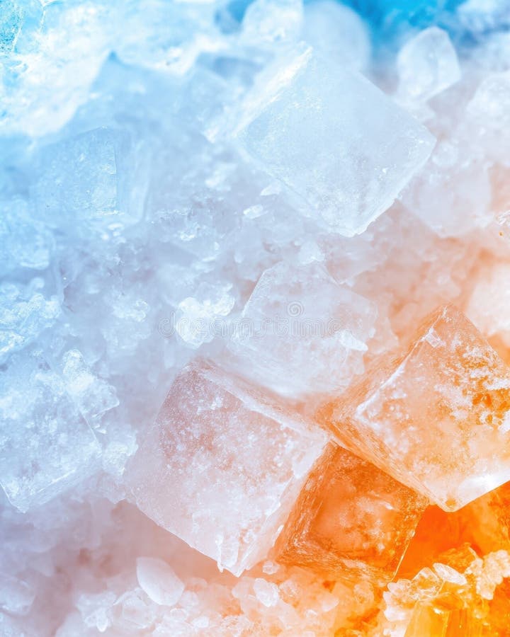 Macro View of Crystalline Salt: Cubic Lattice Structures and Light ...