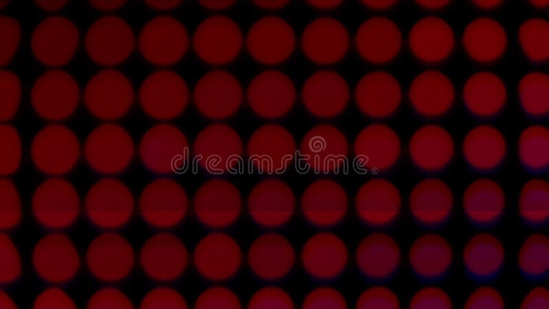 LED Screen Displaying an RGB Dot Pattern Stock Illustration ...