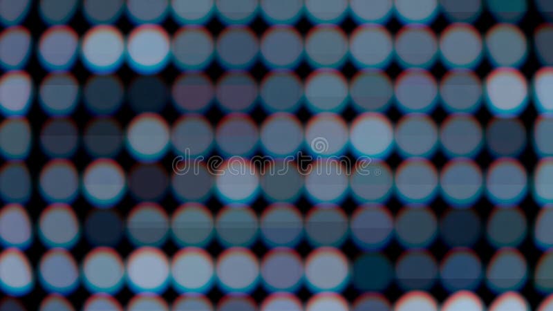 LED Screen Displaying an RGB Dot Pattern Stock Illustration ...