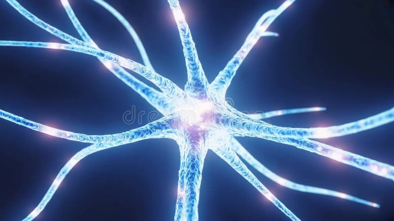 Brain with Electrical Impulses Stock Video - Video of impulses ...