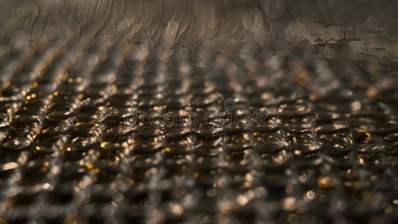 A Macro View of a Mud Flap Fabric Showing the Tightly Woven Mesh and ...