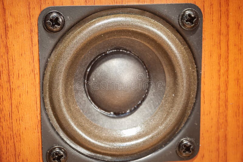 Macro View of Music Loudspeaker Stock Photo - Image of culture ...