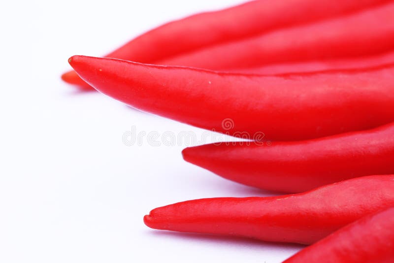 Macro view of a red pepper stock photo. Image of heap - 64636698