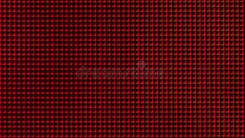 Macro View of a Television LED Display with RGB Sub Pixels Stock ...