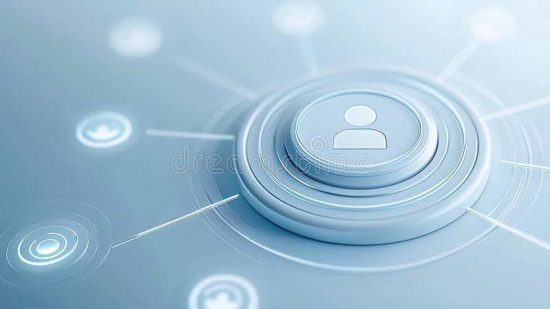 Macro View of a White Push Button, Study in Texture, Design, and ...