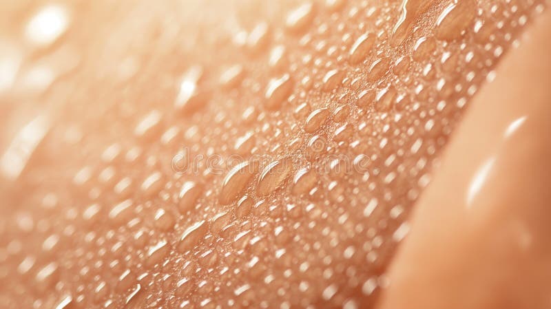 Water drop on human skin stock image. Image of female - 332596881