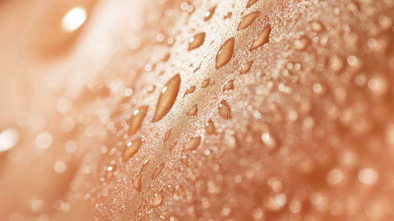 Water drop on human skin stock image. Image of caucasian - 332597059