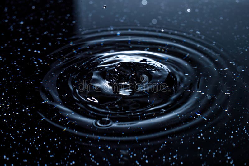 Macro water splash stock photo. Image of fluid, drip - 311282456