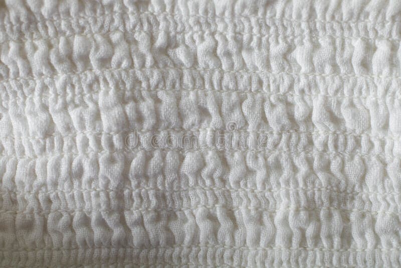 Macro of White Type of Cloth Texture Stock Photo - Image of border ...
