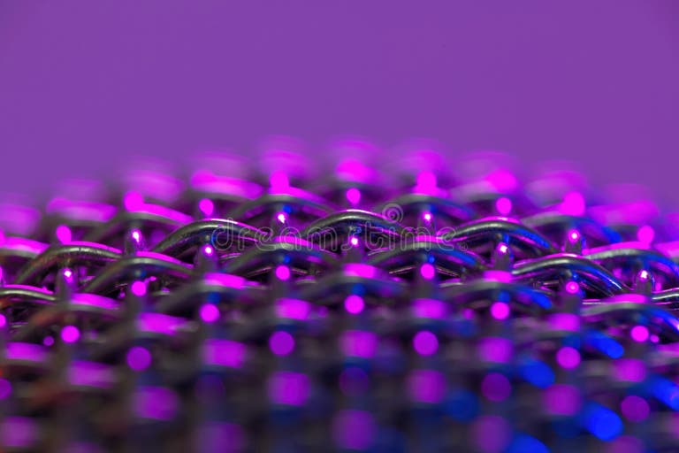 Macro of Wire Mesh Covering a Microphone Stock Image - Image of ...
