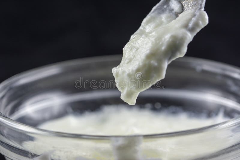 Yoghurt splash stock photo. Image of breakfast, bowl - 180509038