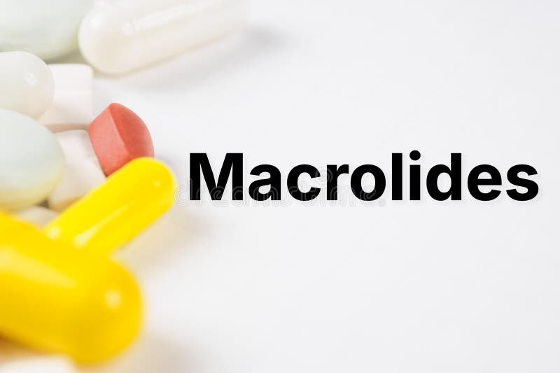 Macrolides Common Names of Medicinal Medications Stock Photo - Image of ...