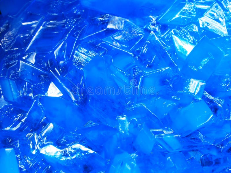 Macrophotography of Blue Transparent Crystals of Copper Sulfate ...