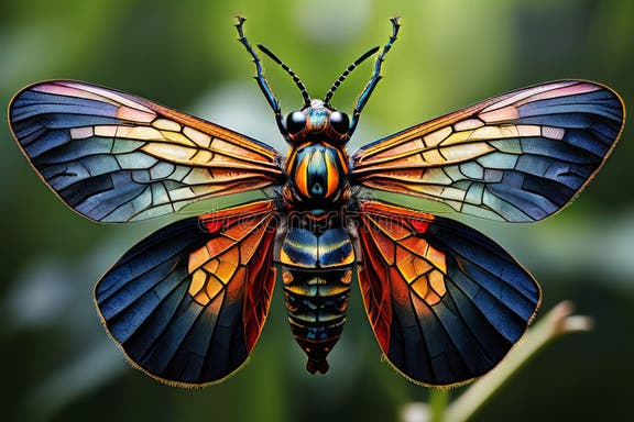 Macrorealism Insect Patterns a Detailed Study of the Patterns on Stock ...