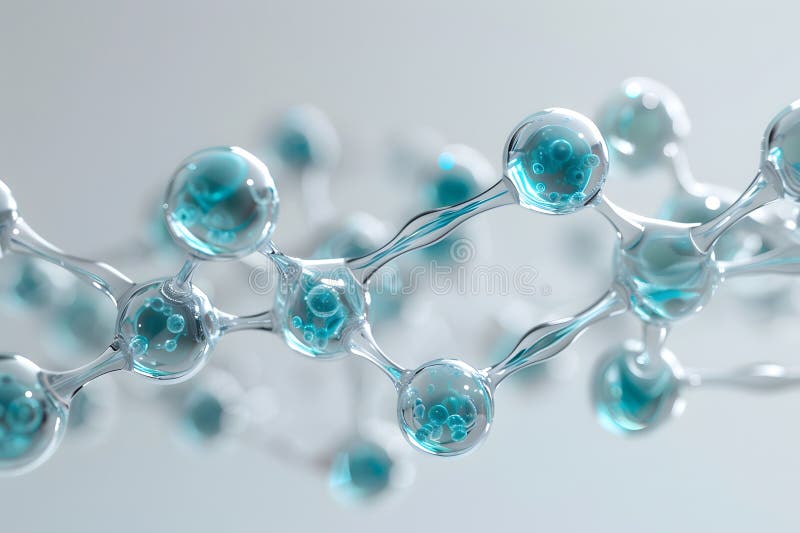 A Macroscopic View of Various Biological Molecules, Including DNA and ...