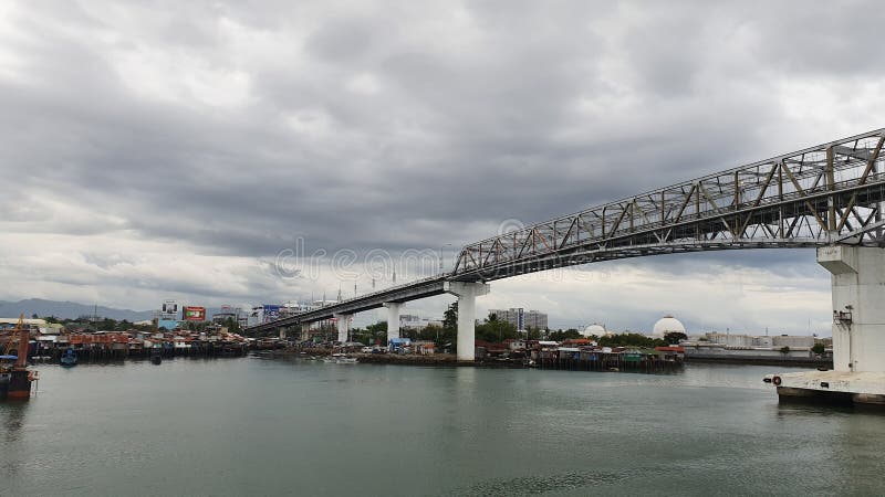 Mactan Bridge in Cebu, Philippines Stock Photo - Image of mactan, cebu ...