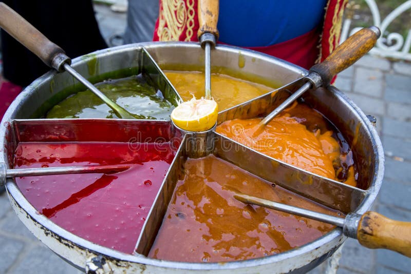 Macun Doce Tradicional Turco Da Pasta Do Otomano Foto de Stock - Imagem ...