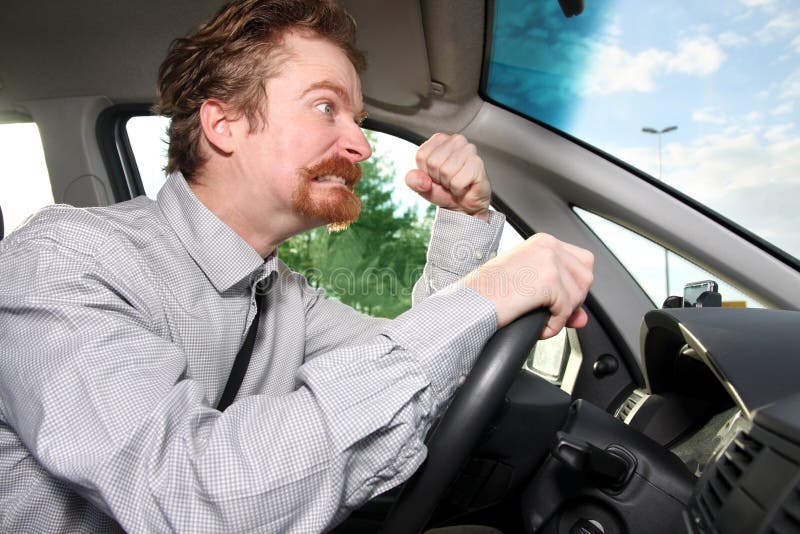 Mad driver stock image. Image of rage, frustration, furious - 8552925