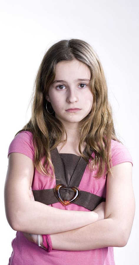 Mad Girl stock image. Image of child, impatient, unhappy - 8538625