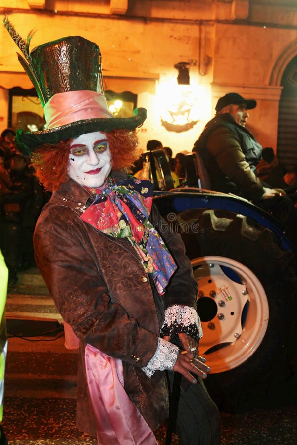 Mad Hatter editorial stock image. Image of halloween - 70713589