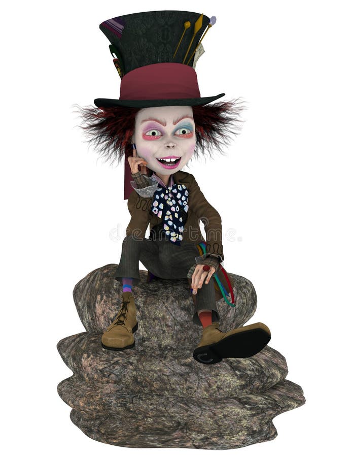 Top hat of Mad Hatter stock vector. Illustration of clipart - 43179832