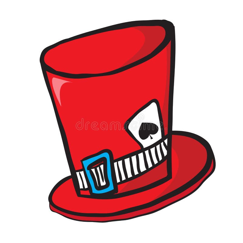 Mad Hatters Hat Stock Illustrations – 3 Mad Hatters Hat Stock ...