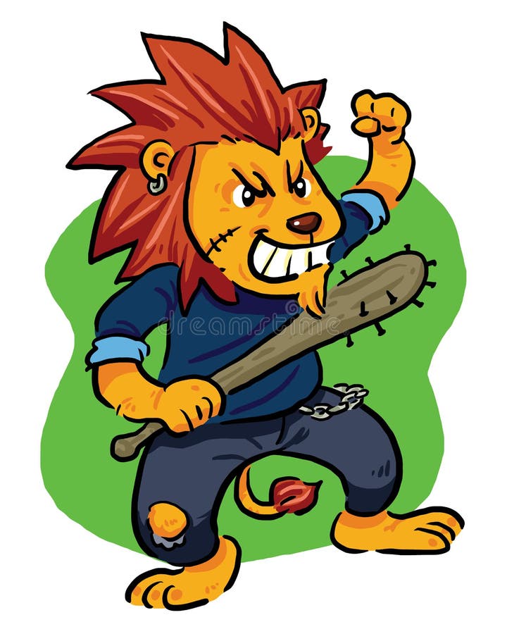 Bad Lion Stock Illustrations – 75 Bad Lion Stock Illustrations, Vectors ...