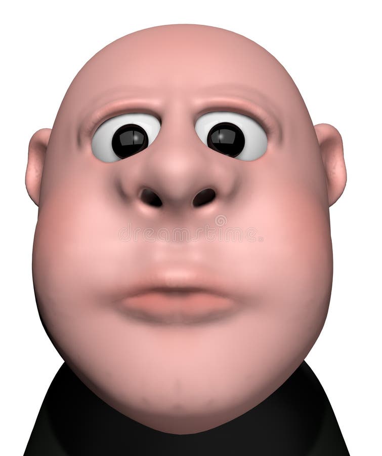 Mad looking stock illustration. Illustration of cartoon - 23528870