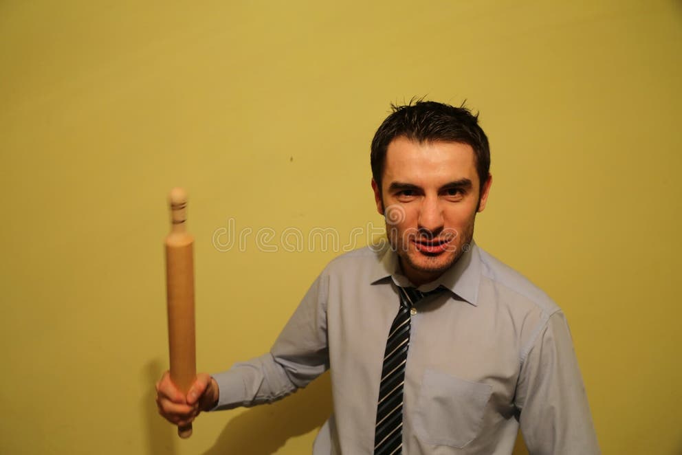 Mad Worker stock photo. Image of young, agent, concept - 38758792