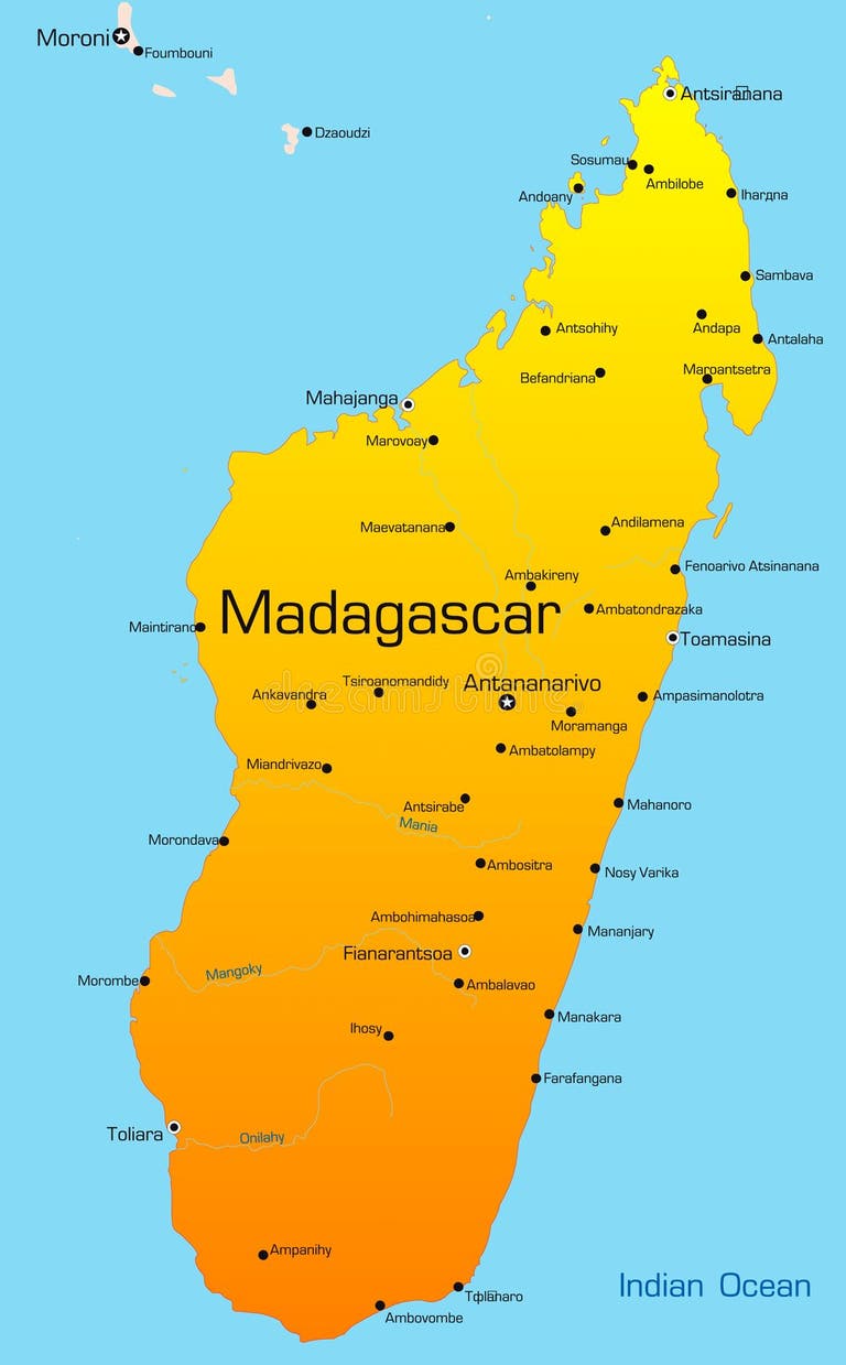 Madagascar Geography Stock Illustrations – 3,607 Madagascar Geography ...